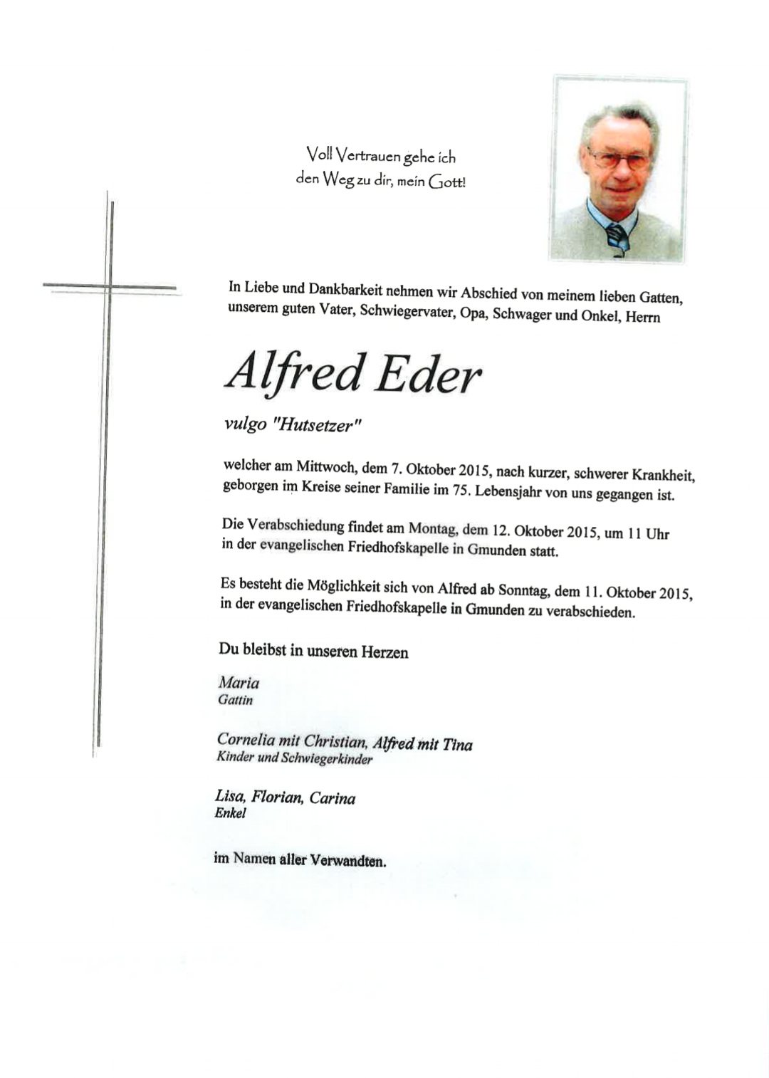 Alfred Eder | SPÖ Ohlsdorf
